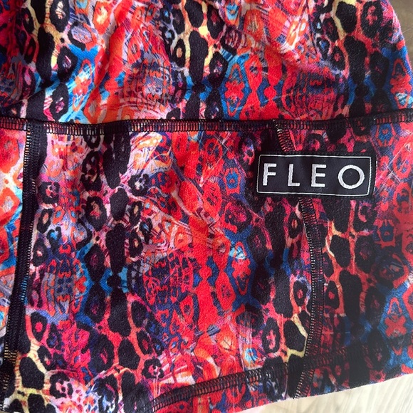 Fleo | Shorts | Fleo Animal Snake Multicolor Shorts | Poshmark